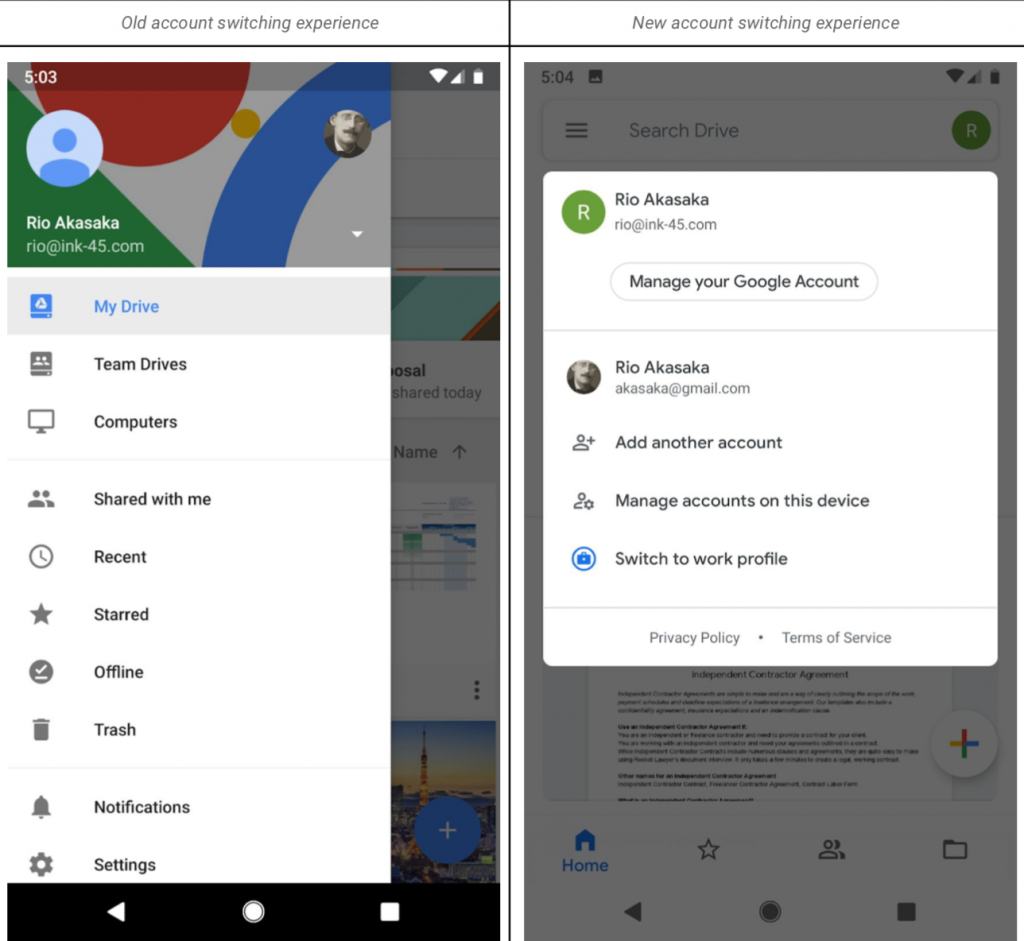 Google Drive redesigns its mobile app for Android and iOS users ...