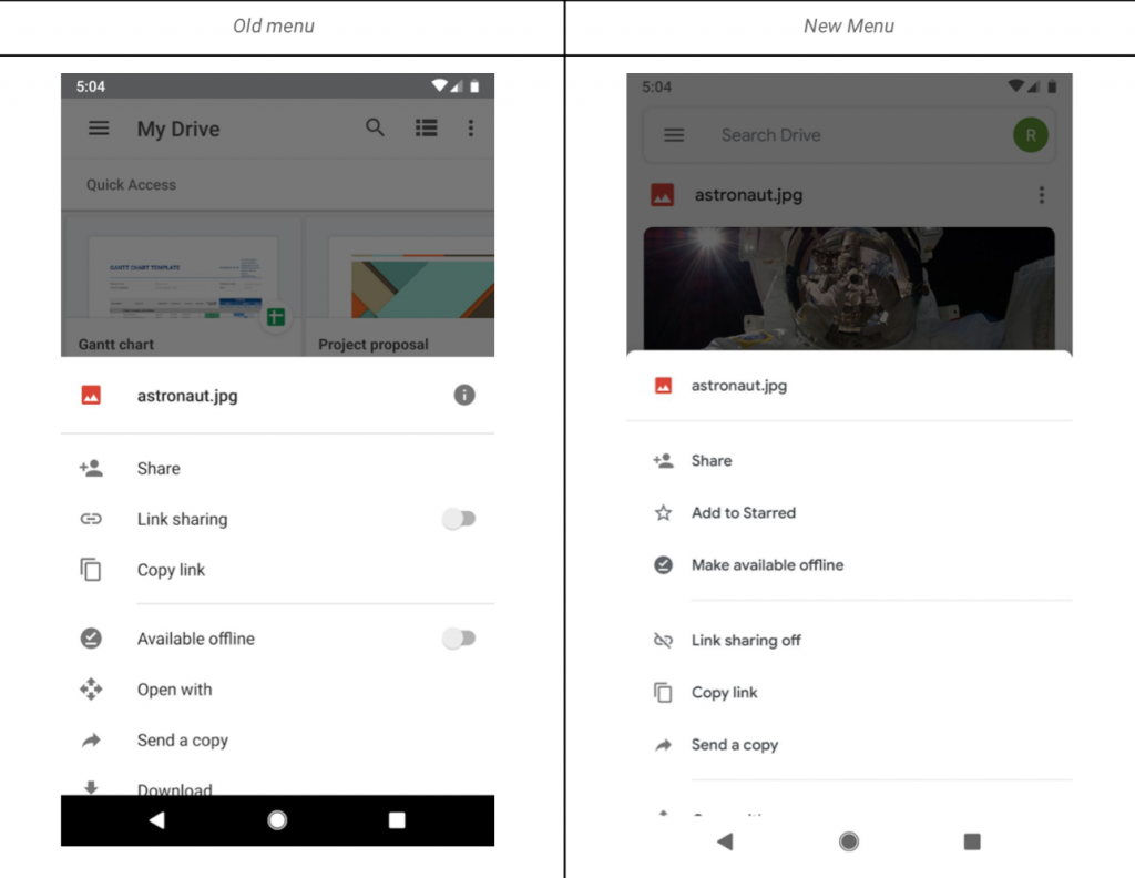Google Drive redesigns its mobile app for Android and iOS users ...