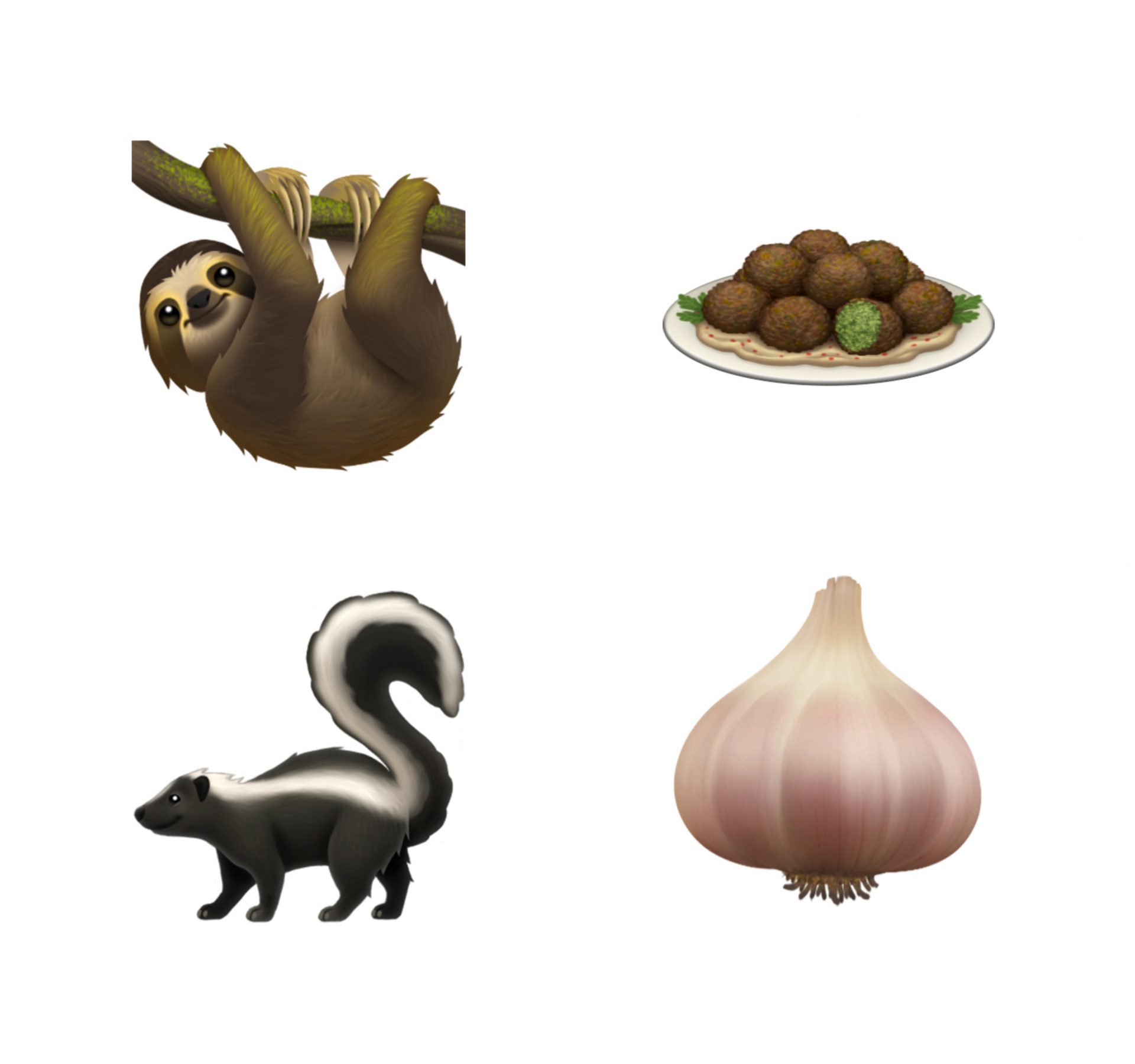 Apple has 59 new emojis including a sloth, an orangutan, a guide dog ...