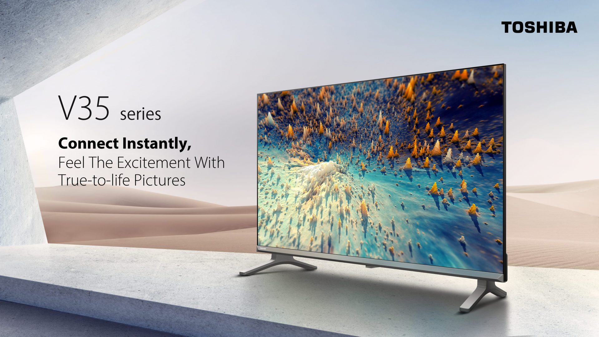 Toshiba TV makes a comeback with the new C350 & V35 series - KLGadgetGuy