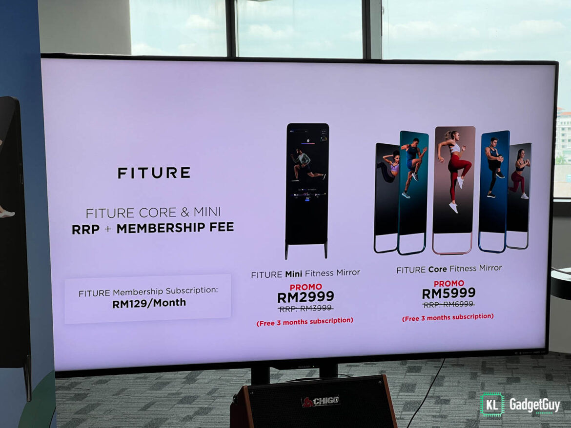 FITURE launches in Malaysia as first smart fitness mirror - KLGadgetGuy