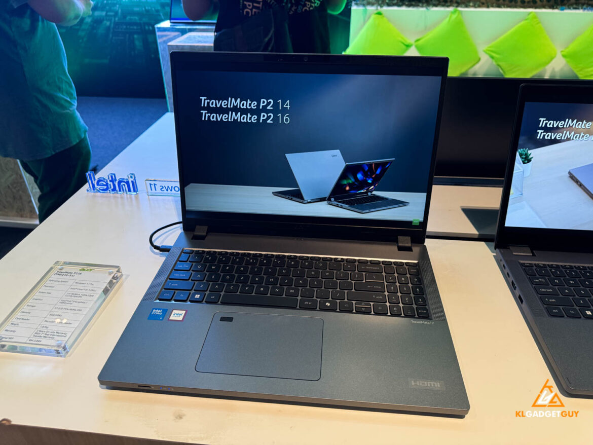 Acer Malaysia introduces AI-powered TravelMate laptops - KLGadgetGuy