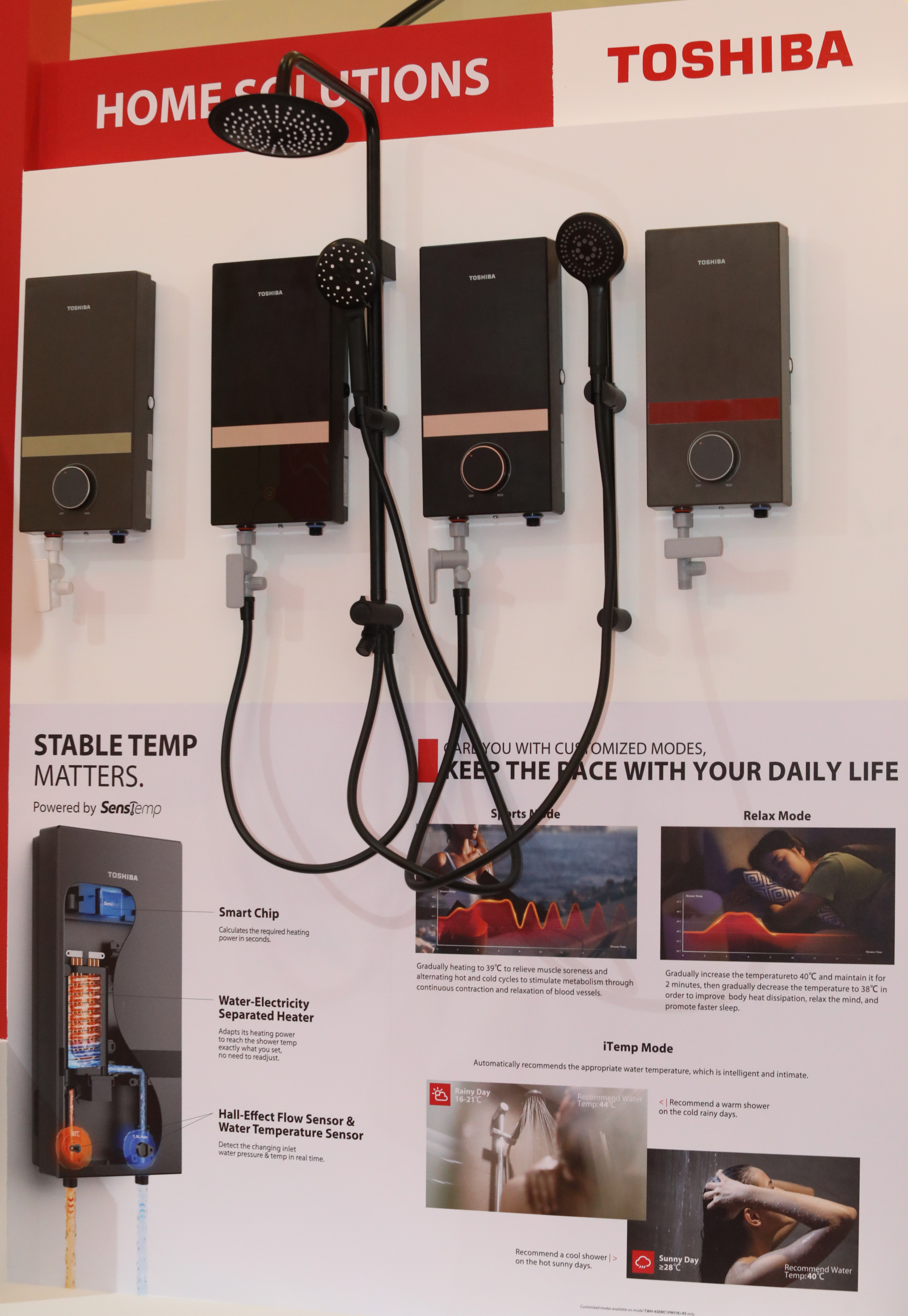 Toshiba Unveils SensTemp Stable Temperature Water Heater in Malaysia ...